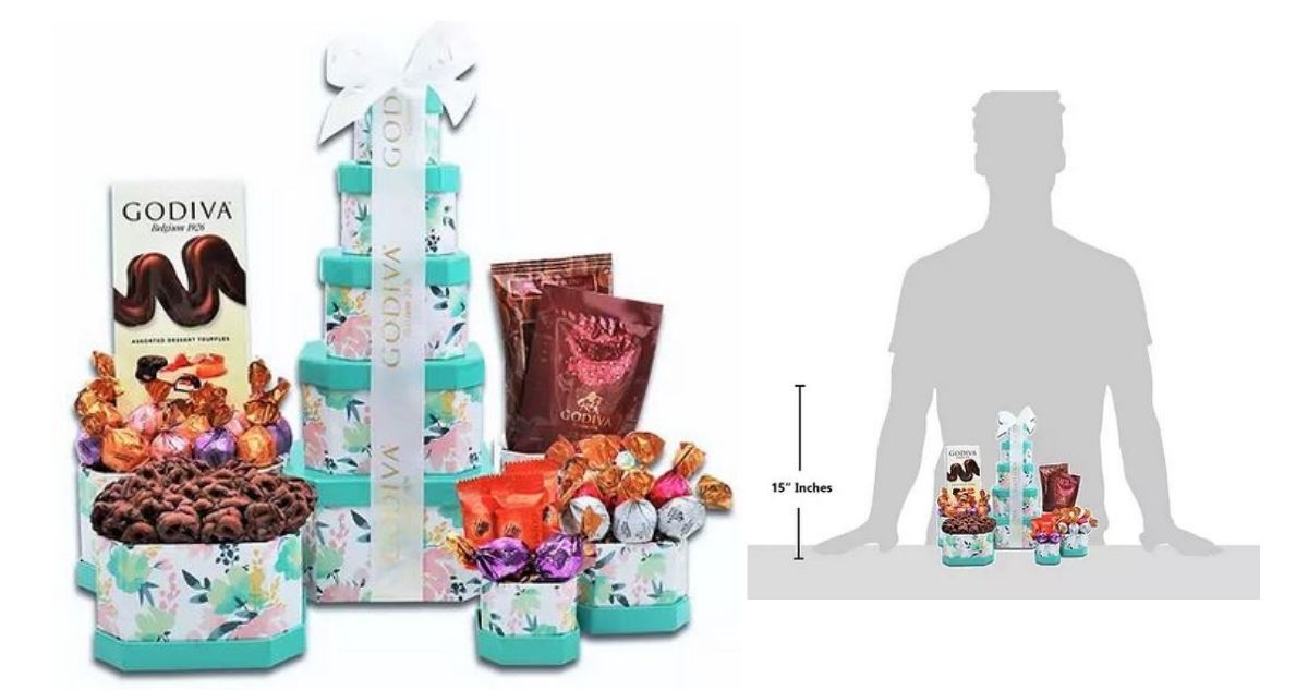 5-Tier Godiva Chocolate Tower for $34.98 :: Southern Savers