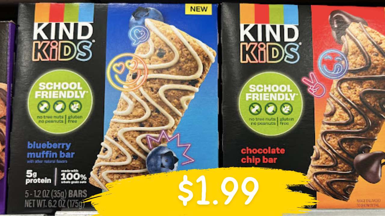 $1.99 School-Friendly Kind Kids' Bars 10-Packs! :: Southern Savers