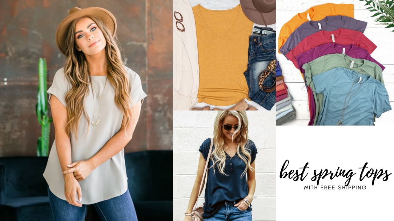 Best Affordable Tops For Spring :: Southern Savers