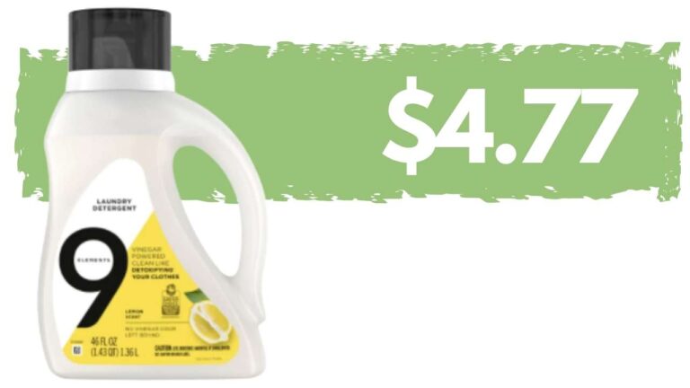 9 Elements Laundry Detergent | $4.77 at Lowes Foods :: Southern Savers