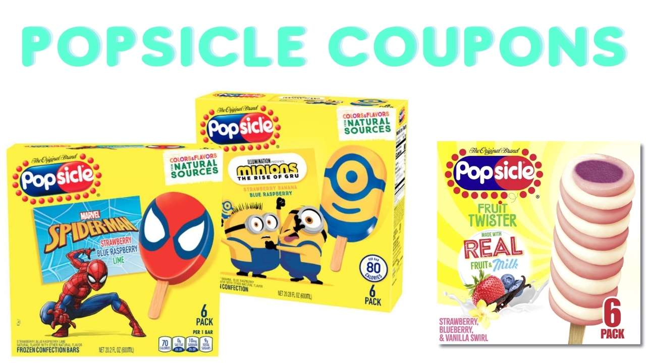 $6 Worth of New Printable Popsicle Coupons :: Southern Savers