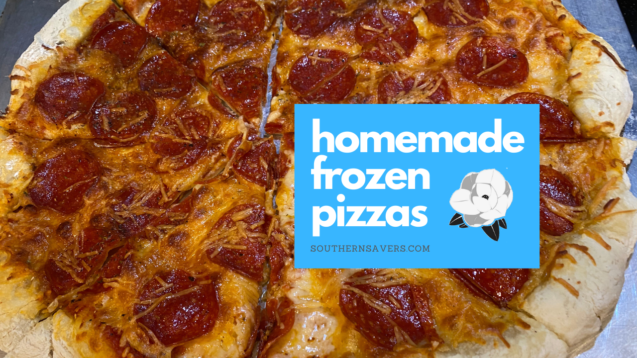 How to Make Homemade Frozen Pizzas :: Southern Savers