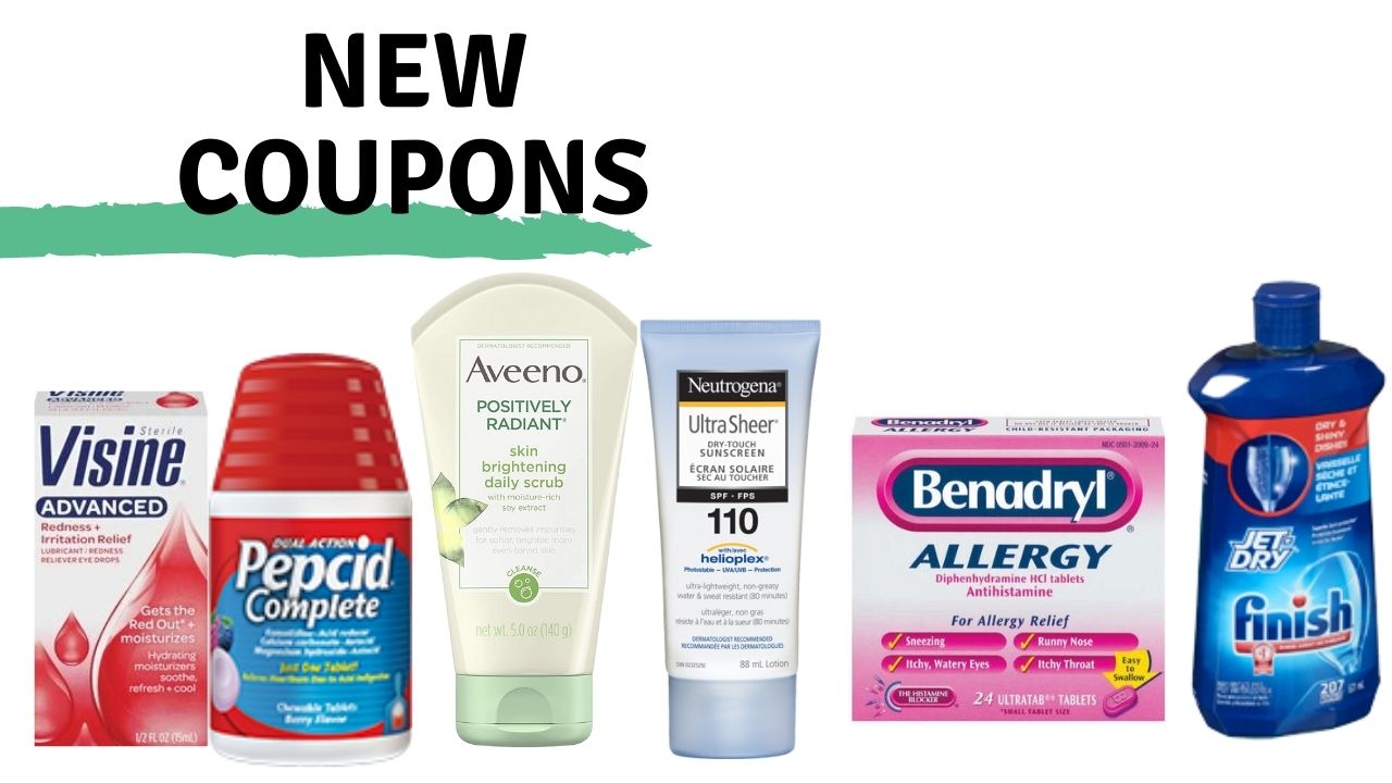 New Coupons: Aveeno, Neutrogena, Visine & More :: Southern Savers