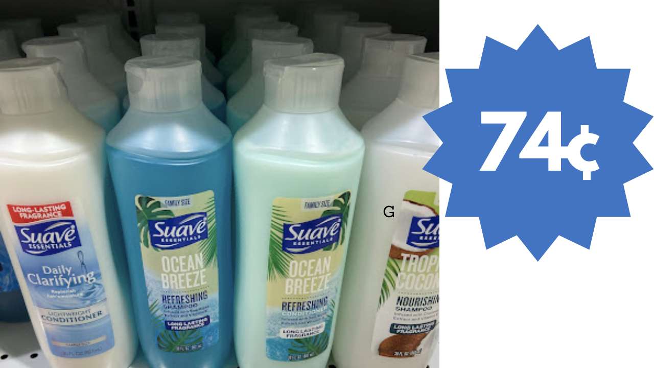 Target Giftcard Deal | Get Suave Haircare for 74¢ :: Southern Savers
