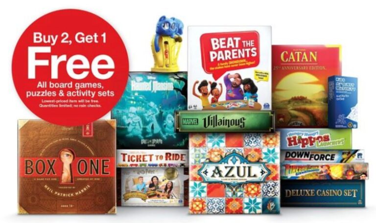 Target Deal: B2G1 Games, Puzzles & Activity Sets :: Southern Savers