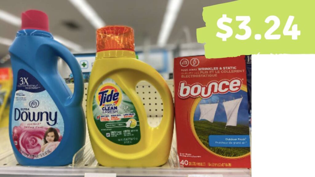 $3.24 Downy, Tide, & Bounce at Walgreens :: Southern Savers