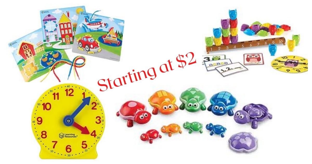 Learning Resources Toys & Classroom Organization Starting at $2 ...