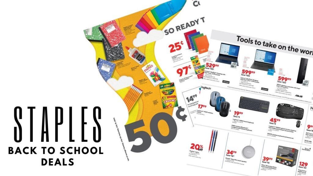 Staples Back to School Deals 7/25-7/31 :: Southern Savers