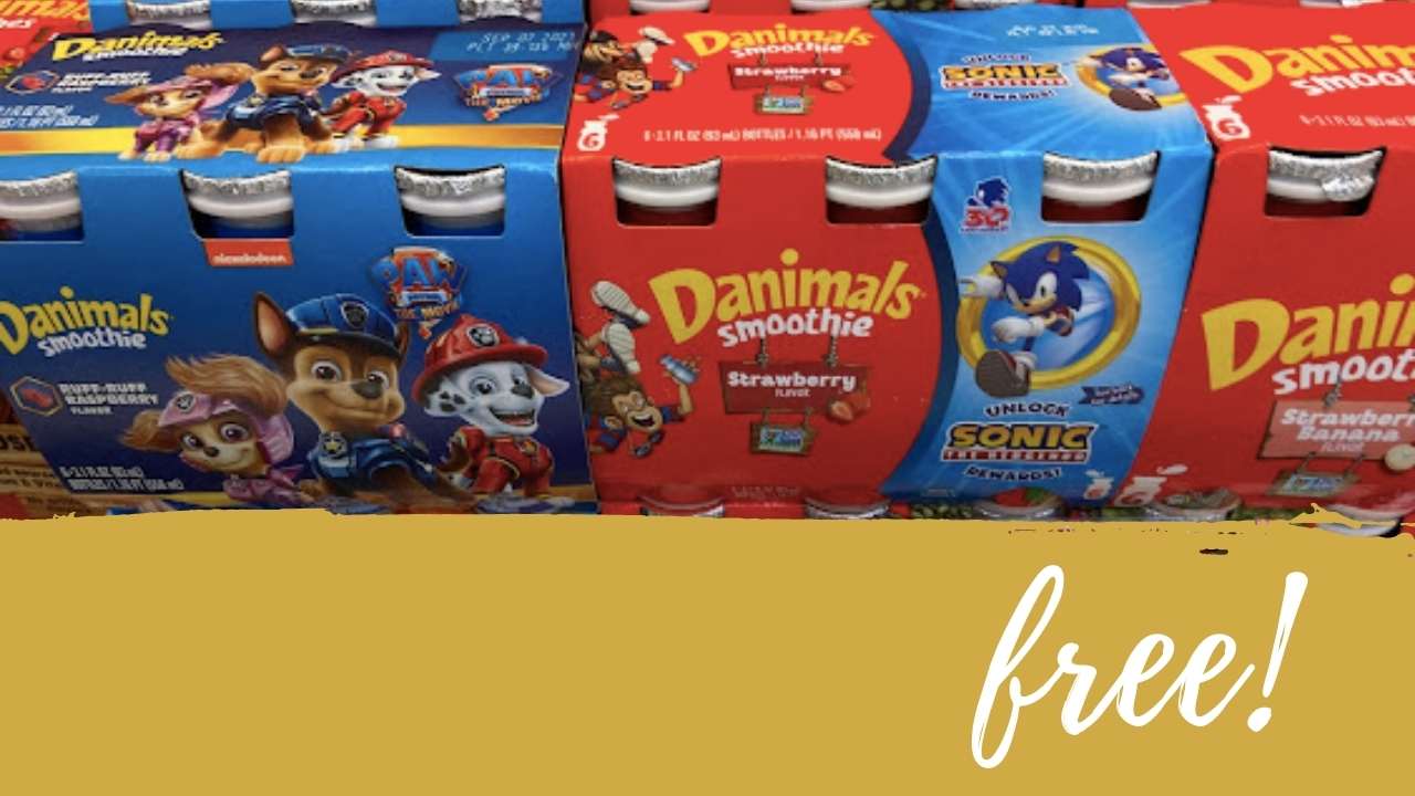 FREE Dannon Danimals Yogurt 6-Packs | Kroger Mega Deal :: Southern Savers