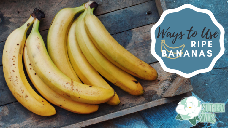 Ways to Use Ripe Bananas :: Southern Savers