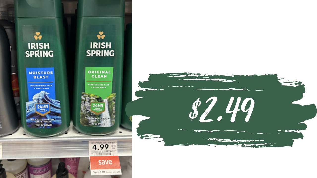 $2.49 Irish Spring Body Wash :: Southern Savers
