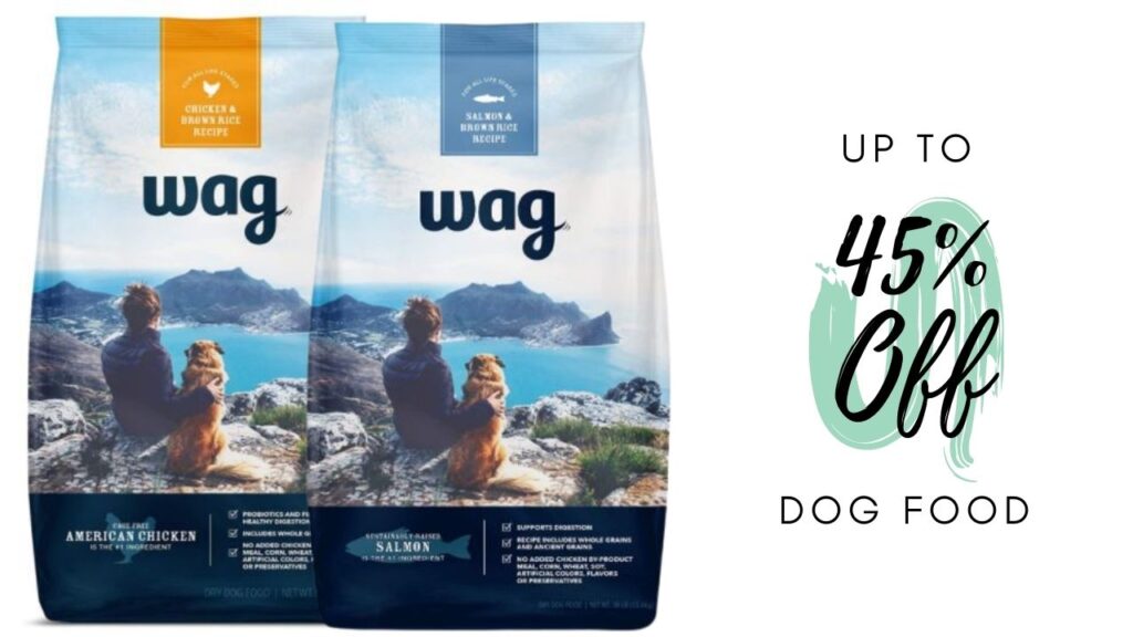 Amazon: 45% Off Wag Dog Food :: Southern Savers