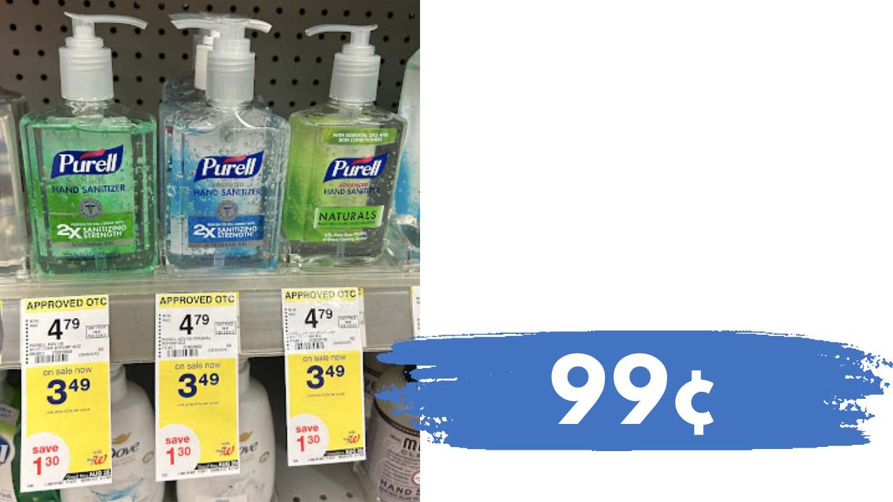 99¢ Purell Hand Sanitizer (reg. $4.79) at Walgreens :: Southern Savers