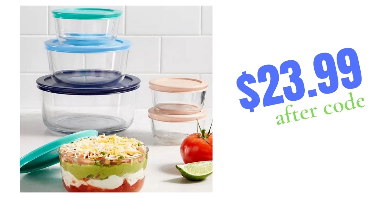 Macy's Coupon Code | Pyrex Sets for $23.99 :: Southern Savers