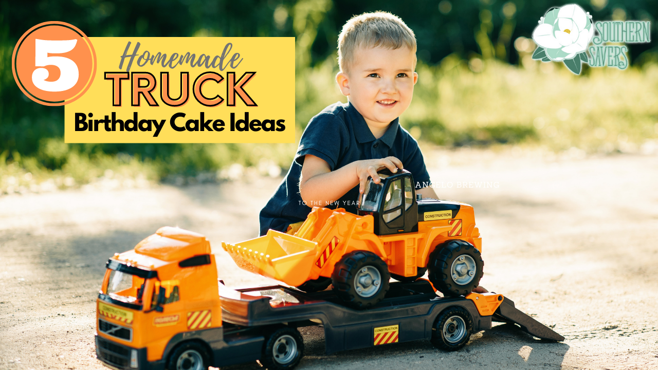 5 Homemade Truck Birthday Cake Ideas for Kids :: Southern Savers