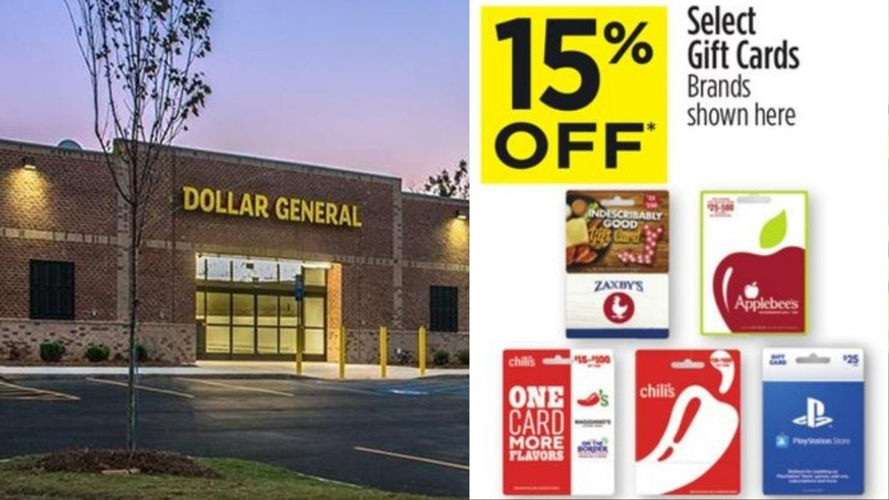 Dollar General | 15% Off Gift Cards :: Southern Savers