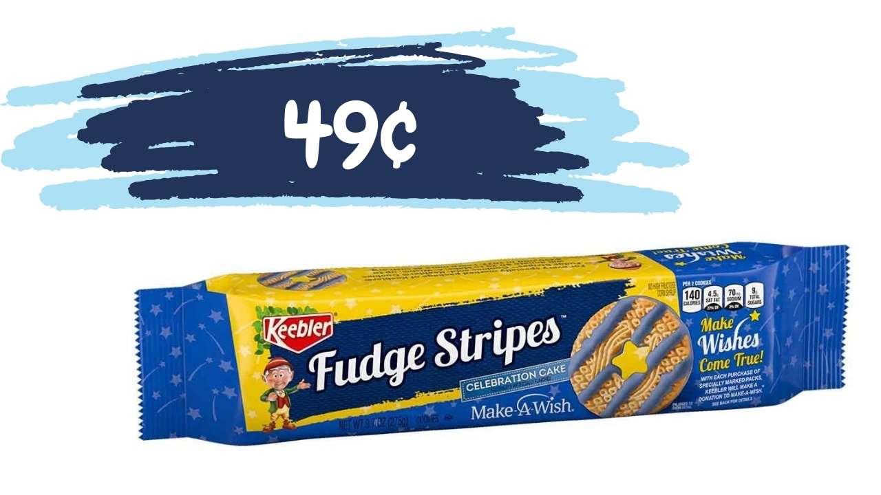 49¢ Keebler Fudge Stripe Cookies | Kroger Mega Deal :: Southern Savers