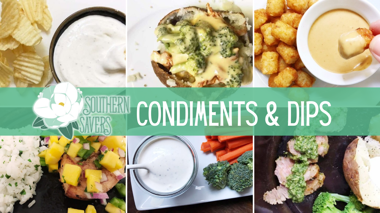 Southern Savers Favorite Condiments, Seasonings, and Dips :: Southern ...