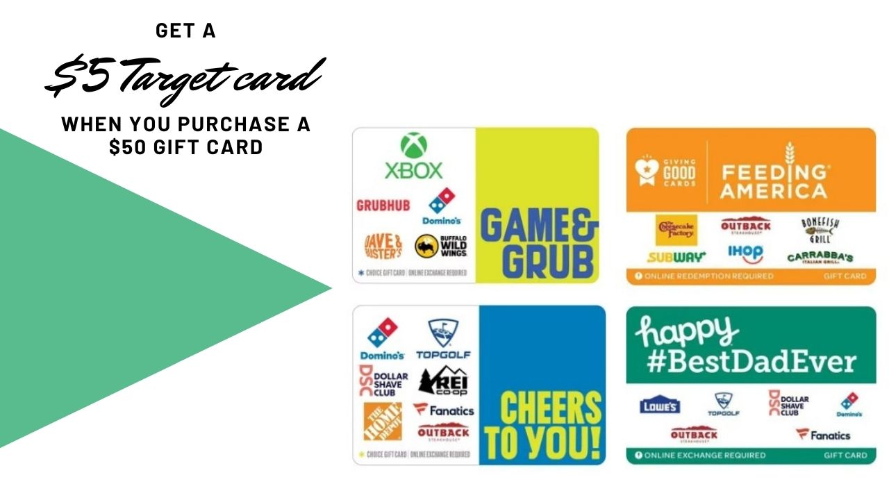 Buy a $50 Gift Card, Get a $5 Target Card :: Southern Savers