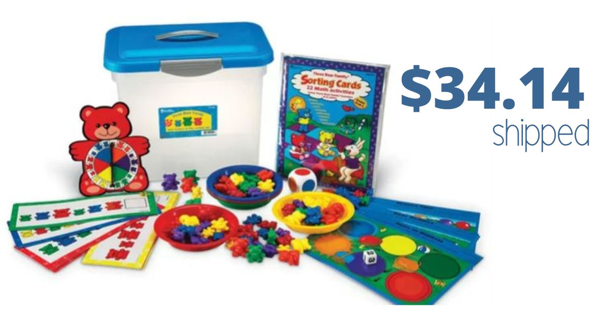 Learning Resources Bear Family Counting & Sorting for $34.14 Shipped ...