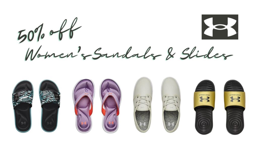 Under Armour | 50% off Women's Slides & Sandals :: Southern Savers
