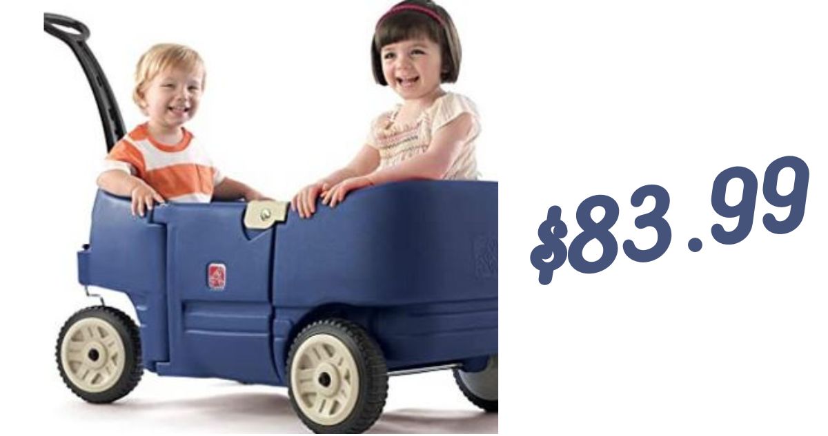 Step2 Wagon for Two Plus Blue for $83.99 :: Southern Savers