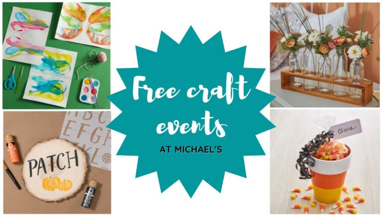 Free Weekly Craft Events At Michael's :: Southern Savers