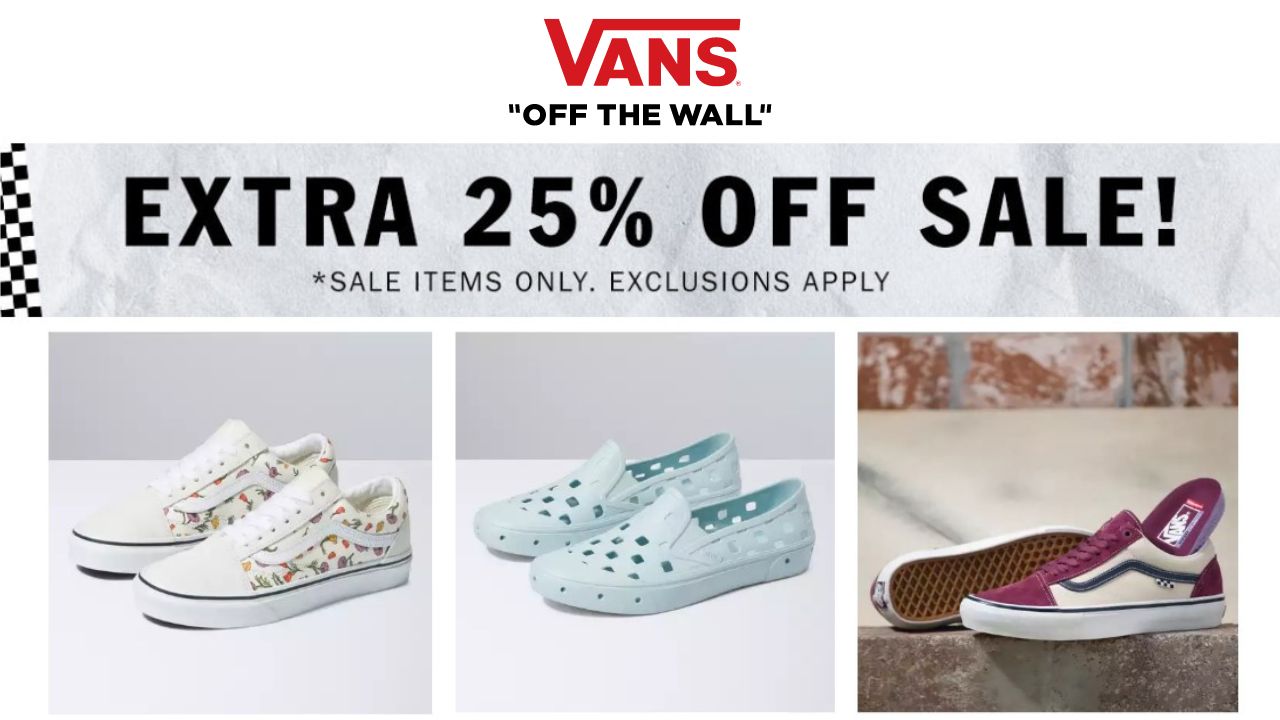VANS | Extra 25% Off Sale Styles :: Southern Savers