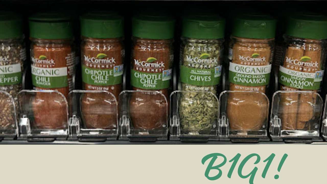 B1G1 McCormick Gourmet Spices at Kroger :: Southern Savers