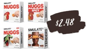Get Simulate Nuggs Plant-Based Chicken Nuggets for $2.48 :: Southern Savers
