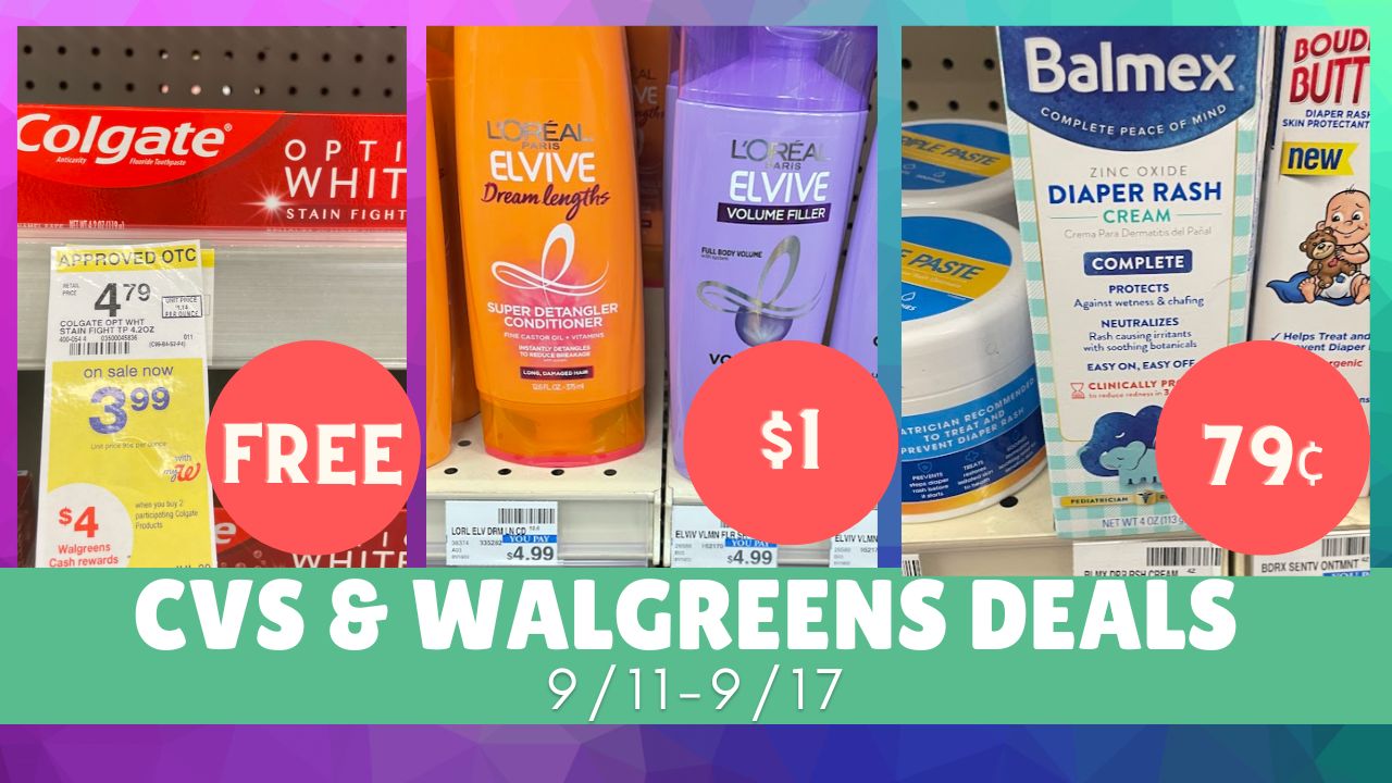 Video: Top CVS & Walgreens Deals 8/11-8/17 :: Southern Savers