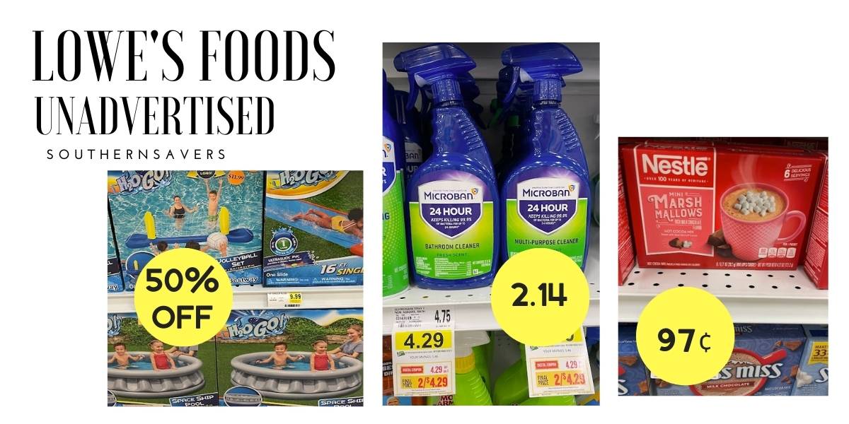 Lowe's Foods Unadvertised Deals: 9/7-9/13 :: Southern Savers