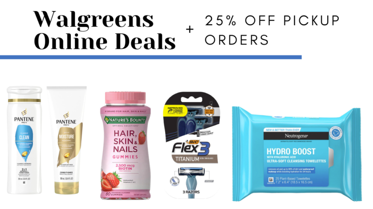 25% off Walgreens Pickup Order + Top Deals to Grab! :: Southern Savers