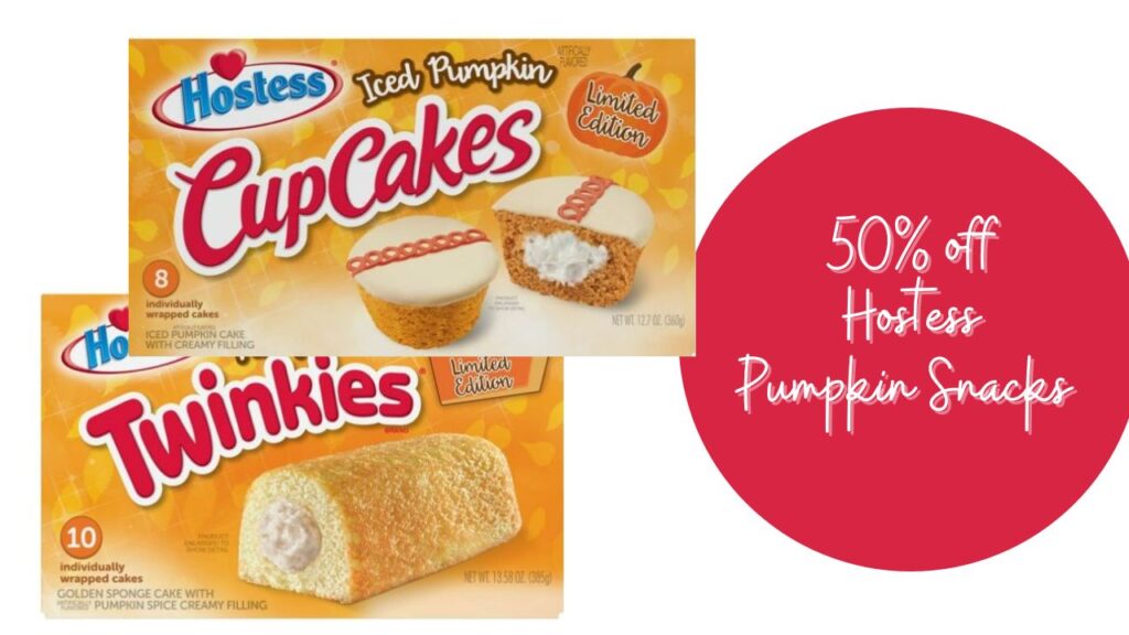 50% off Hostess Pumpkin Flavored Snacks at Target :: Southern Savers
