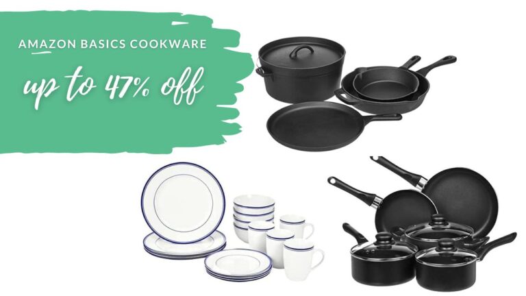 Amazon Basics Cookware Sets and More! :: Southern Savers