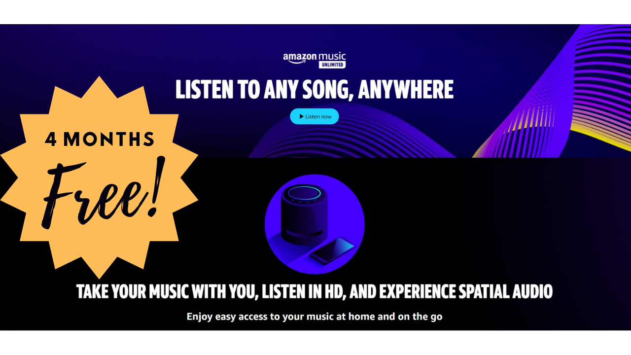 Free 4 Months Amazon Music Unlimited | Ad-Free Listening! :: Southern ...