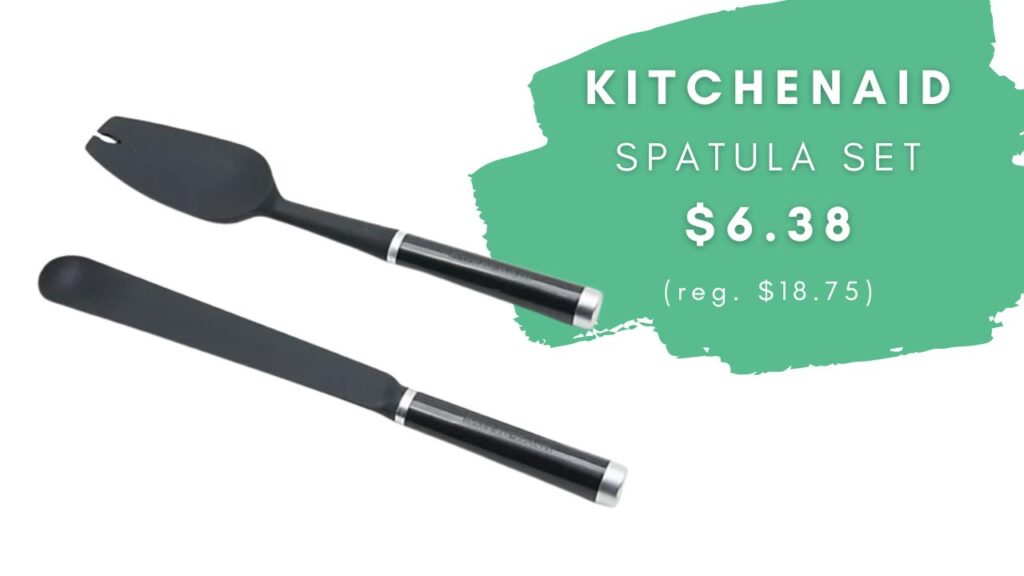 QVC | KitchenAid Spatula Set $6.38 (reg. $18.75) :: Southern Savers