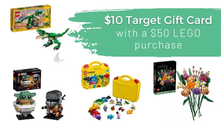 $10 Target Gift Card With $50+ LEGO Purchase :: Southern Savers