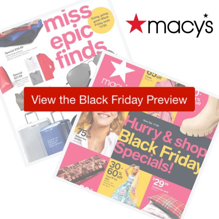 Macy's Black Friday Ad 2023 :: Southern Savers