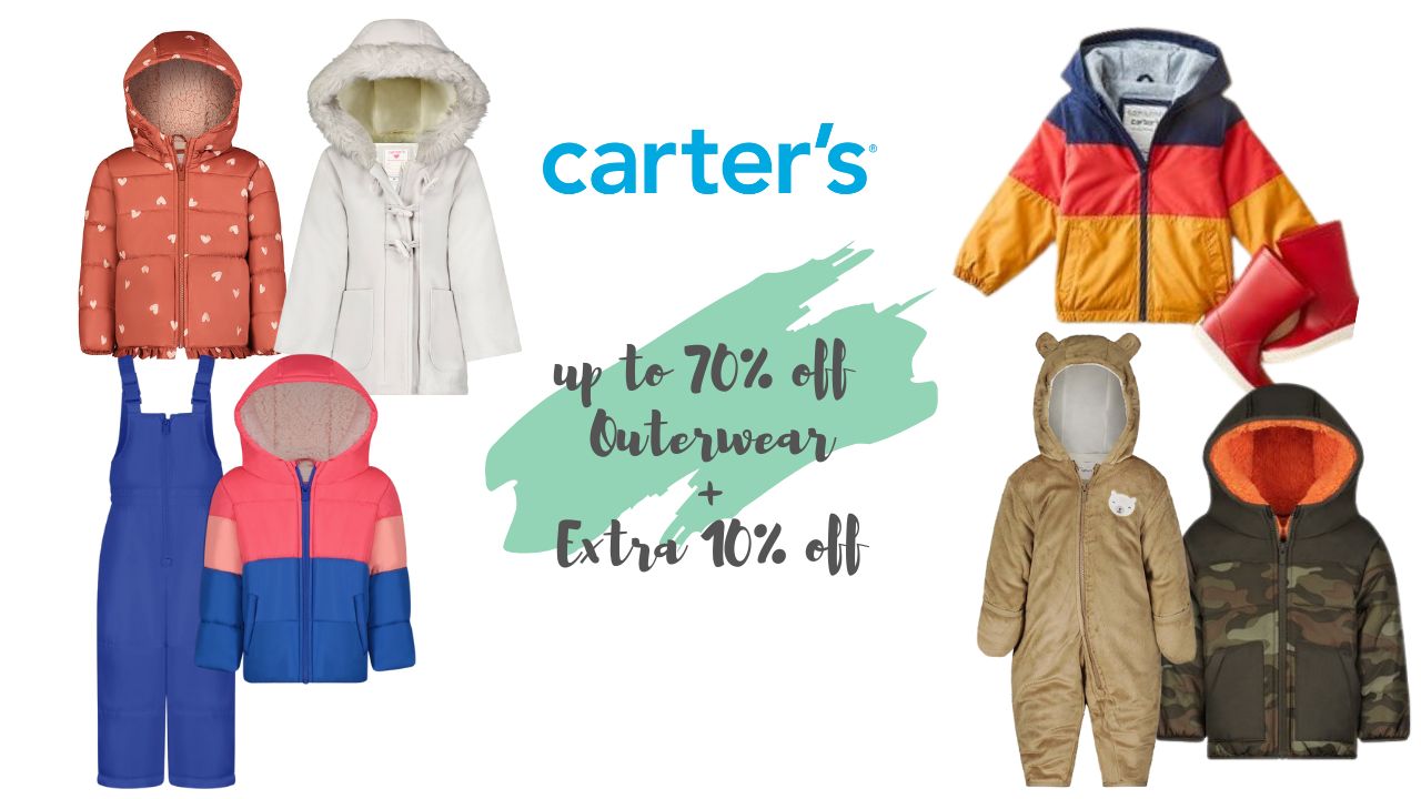 Carter's Outerwear Up To 70% Off + Extra 10% Off :: Southern Savers