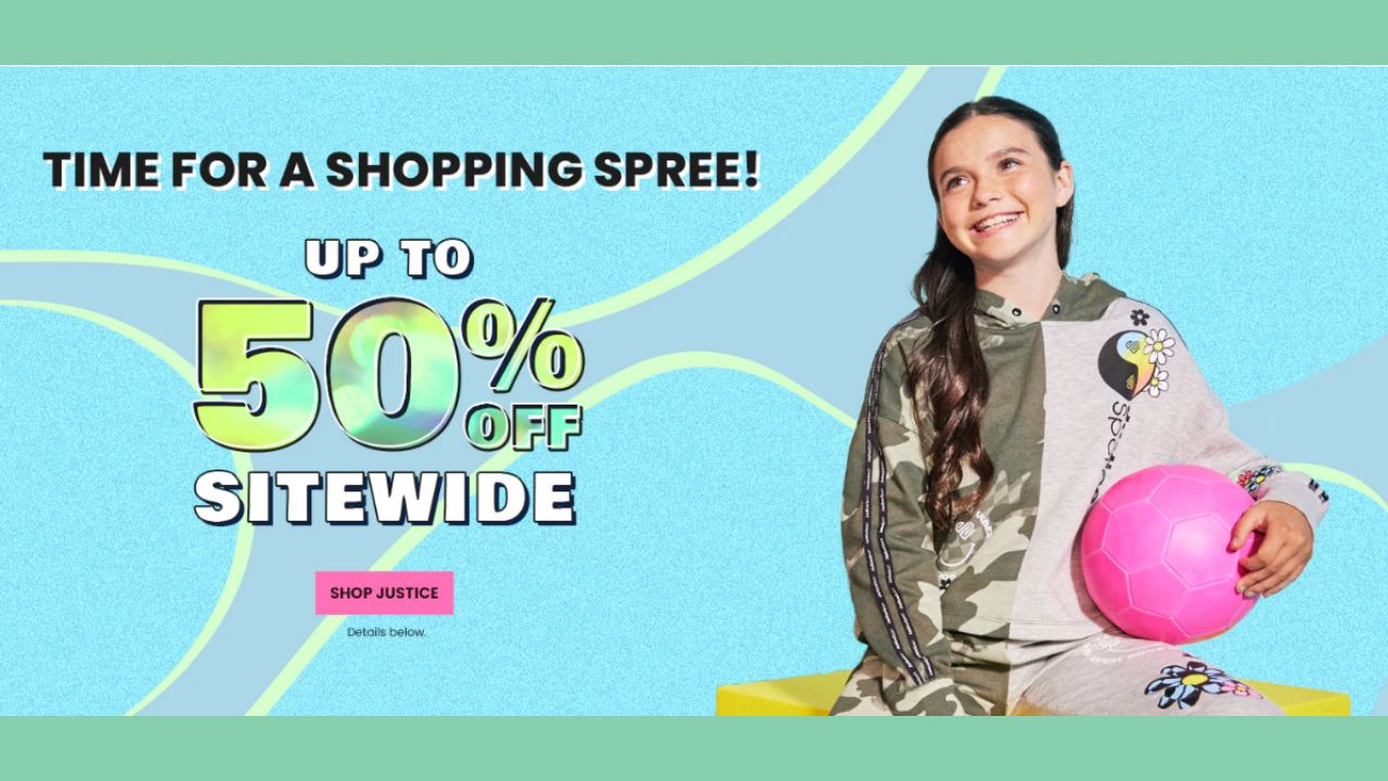 Justice Girls' Apparel Up to 50% off Sitewide :: Southern Savers