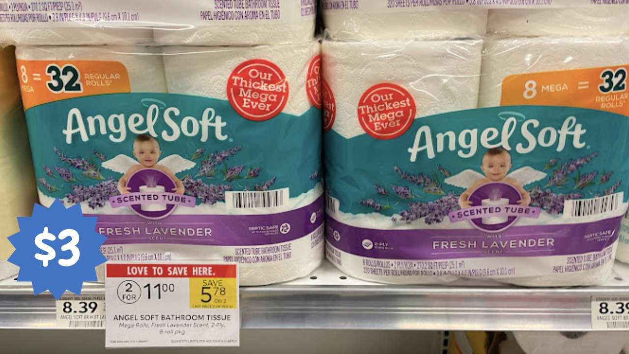 Angel Soft Bath Tissue As Low as $3 per Pack! :: Southern Savers