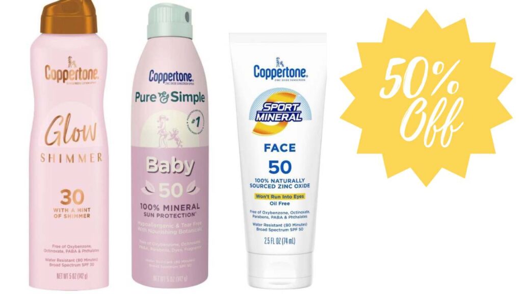 Target Circle | 50% Off Coppertone Sunscreen Spray :: Southern Savers