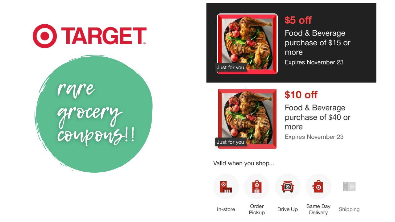 $5 off $15 Grocery Purchase at Target! :: Southern Savers