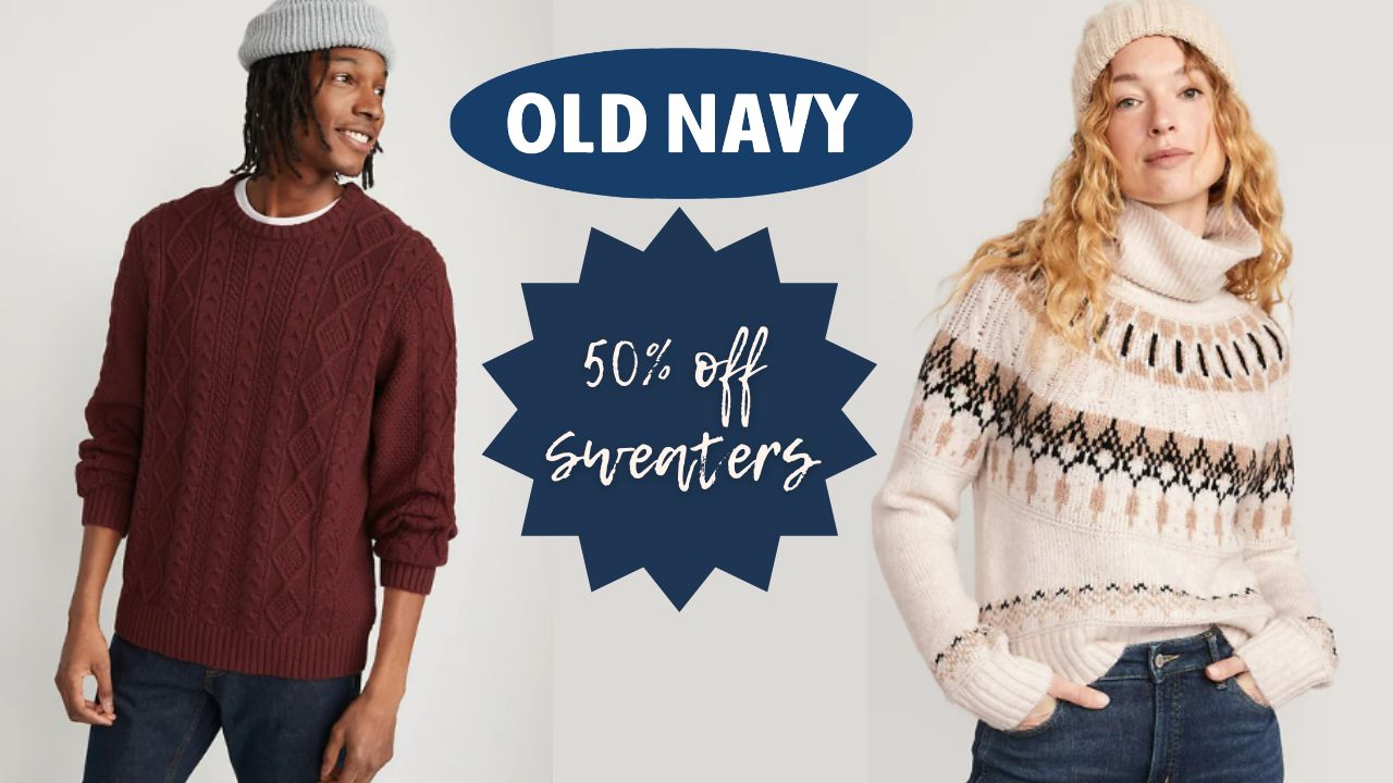 Old Navy | 50%-75% Off Adult Sweaters :: Southern Savers