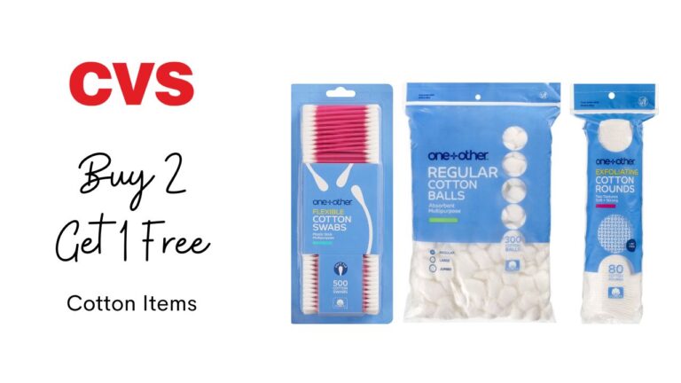 CVS | Buy 2 Get 1 Free Cotton Items :: Southern Savers