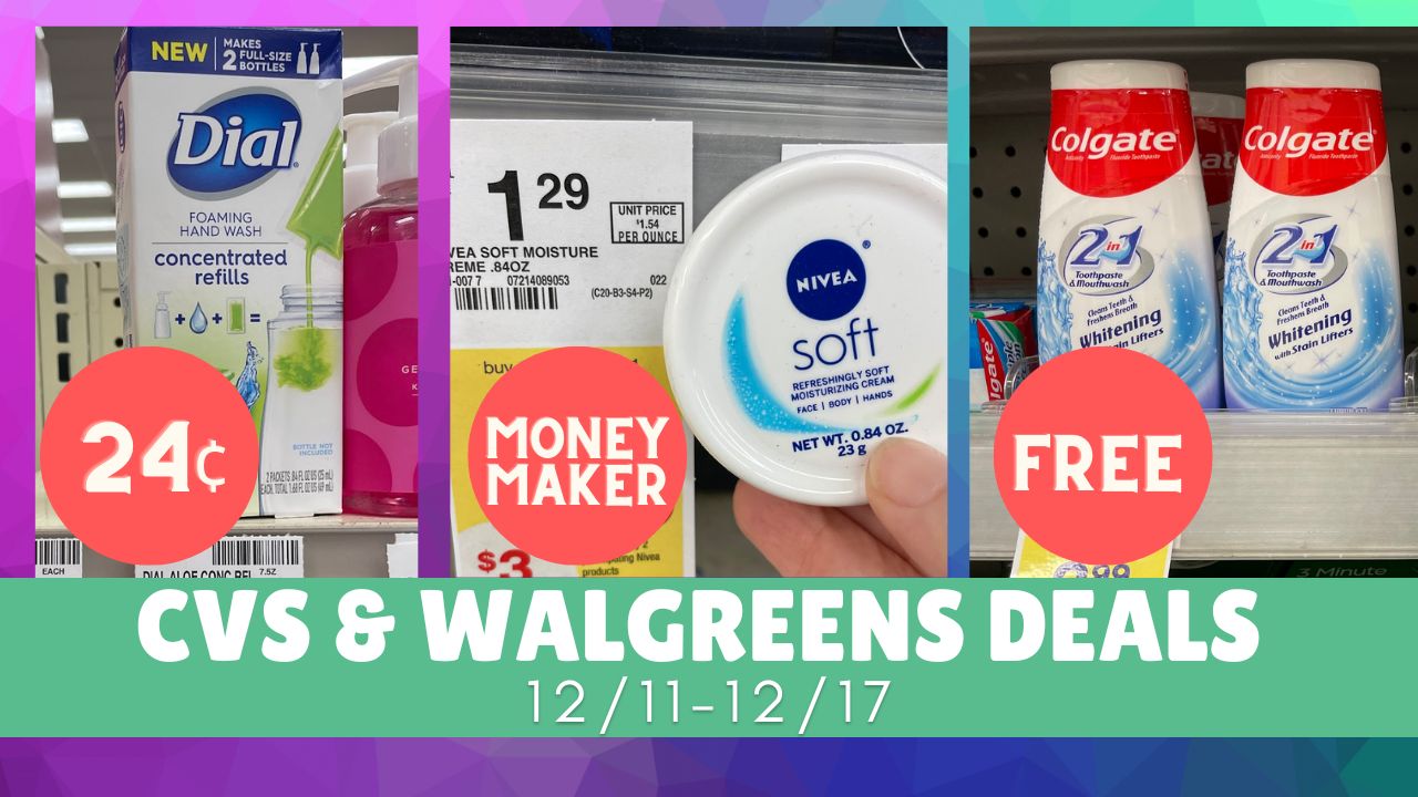 Video: Top CVS & Walgreens Deals 12/11-12/17 :: Southern Savers