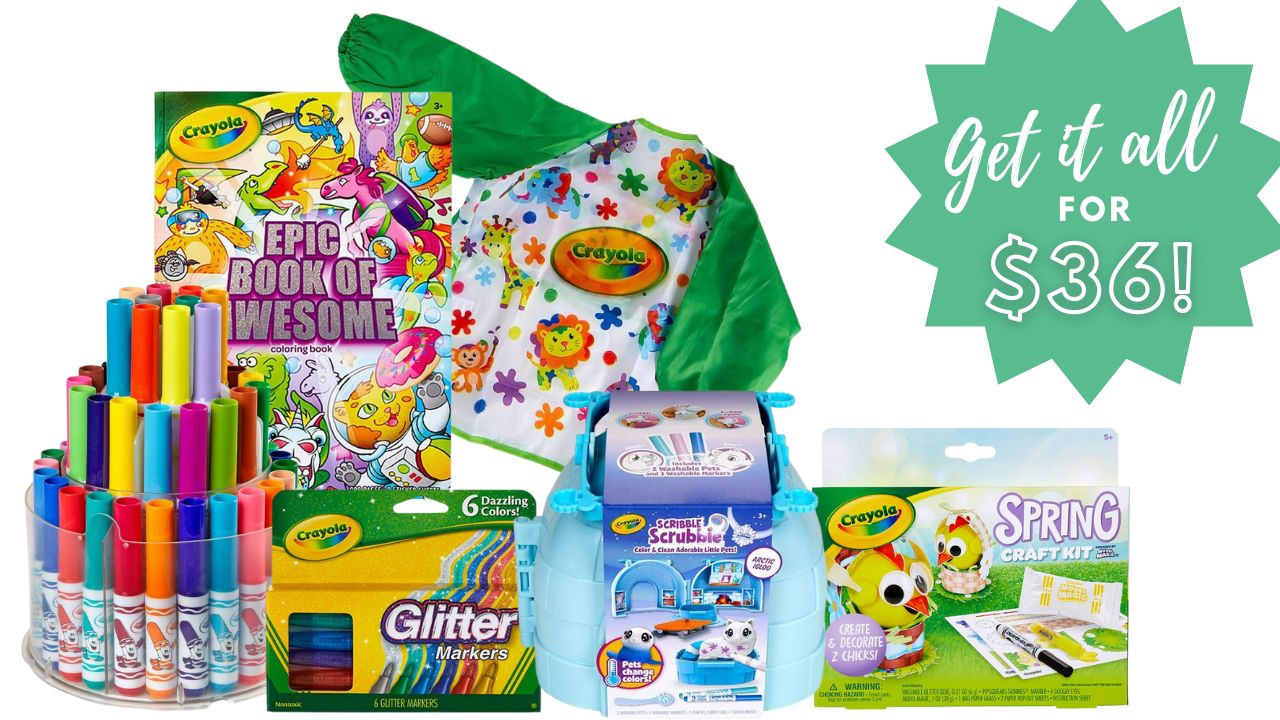 Triple Stacking Offers on Crayola Products :: Southern Savers