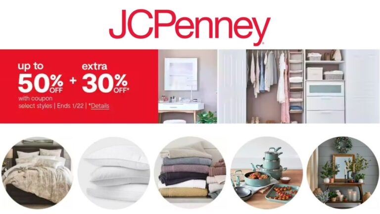 JCPenney Home Sale + 30% Off Code :: Southern Savers