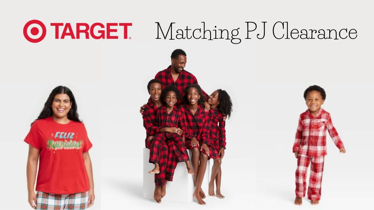 Matching Holiday Pajamas Starting at $3.15 :: Southern Savers